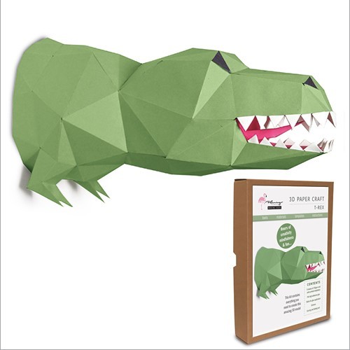 T Rex papercraft kit gift set - Cards and Gift Wrap - Gift ideas