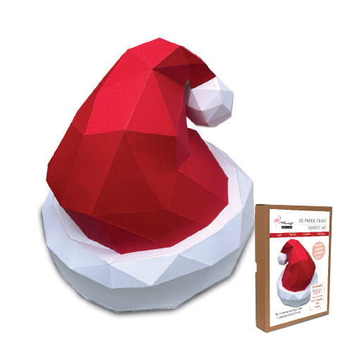 Christmas Hat papercraft kit gift set - Cards and Gift Wrap - Gift ideas